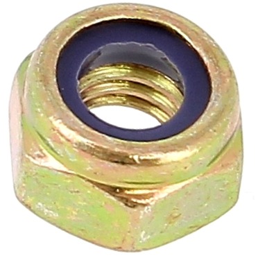 Ecrou Nylstop Acier Zingué Bichro DIN 985 | Bricovis