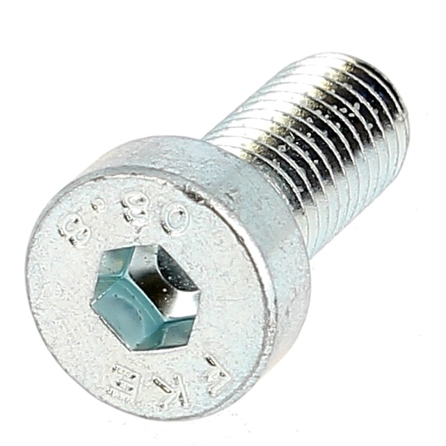 Achat Vis à Tête Basse Hexagonale Creuse Acier 8.8 Zingué Blanc DIN 7984 | Bricovis